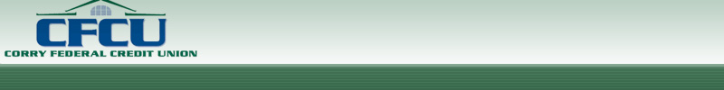 Corry Federal Credit Union's Bill Pay